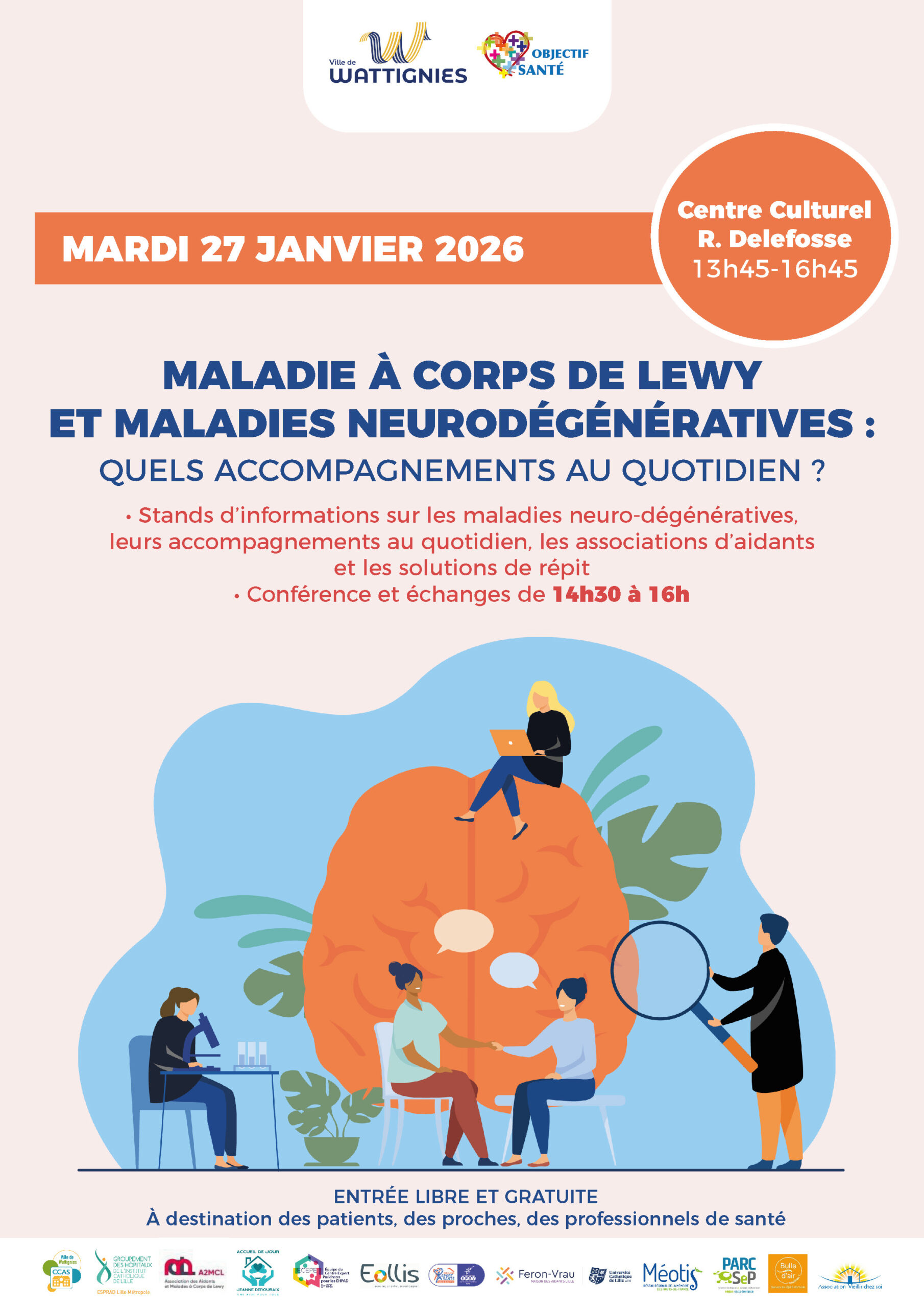 FORUM : Maladies à corps de Lewy et maladies neurodégénératives - 27/01 ...